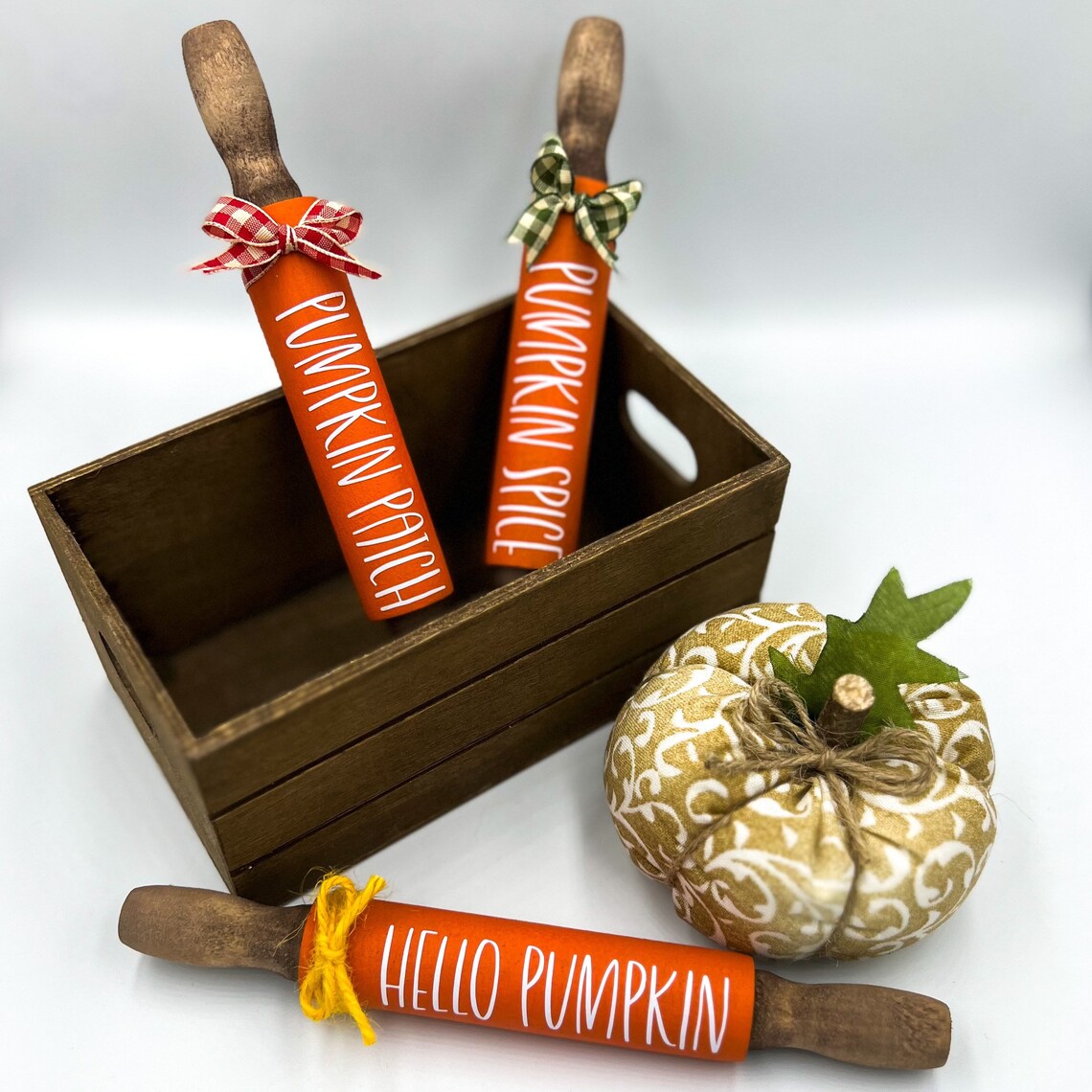 Fall Mini Rolling Pin, Stocking Stuffer, Hostess Gift for Her, Birthday ...