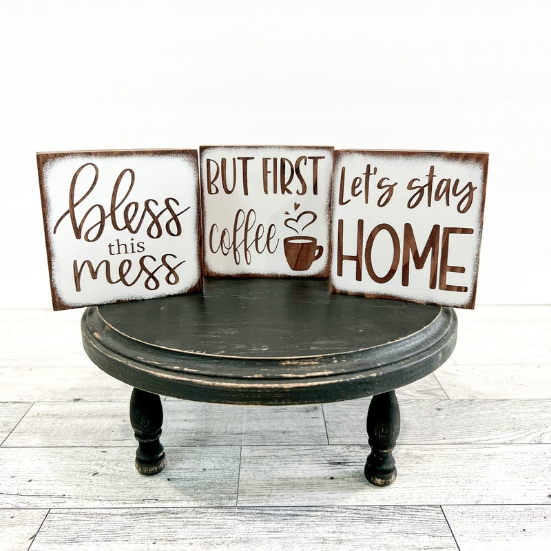 Mini Wood Sign - Etsy