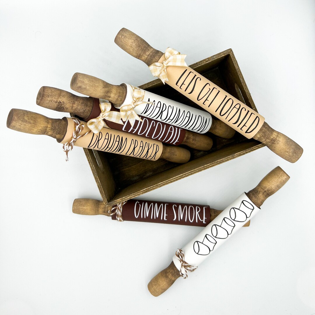 Smores Tiered Tray Decor, Farmhouse Home Decor, Birthday Gift for Mom ...