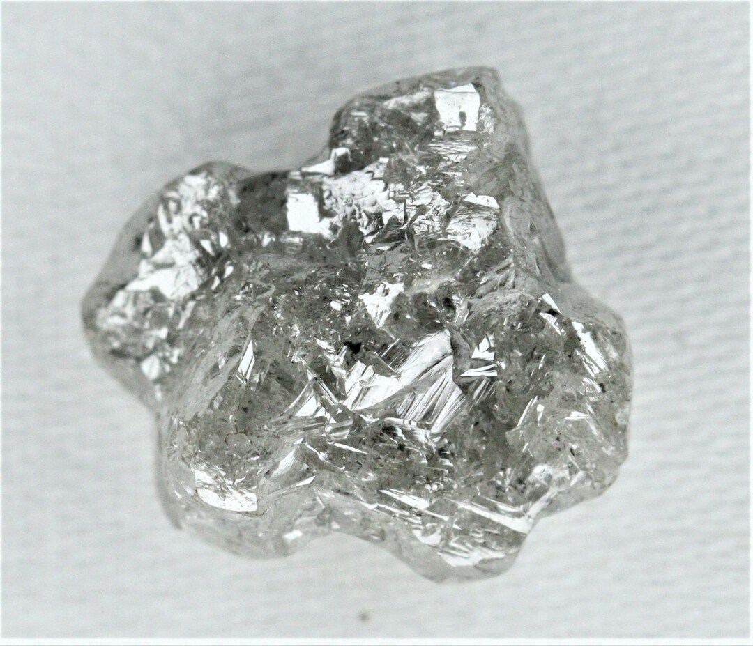 2.1 Carat Grey Rough Diamond , Raw Diamond, Uncut Diamond, Loose ...