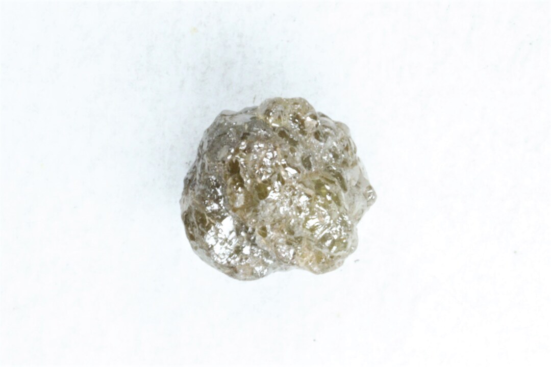 6.42 Carat Light Yellow Rough Diamonds, Undrilled Natural Yellow Raw ...