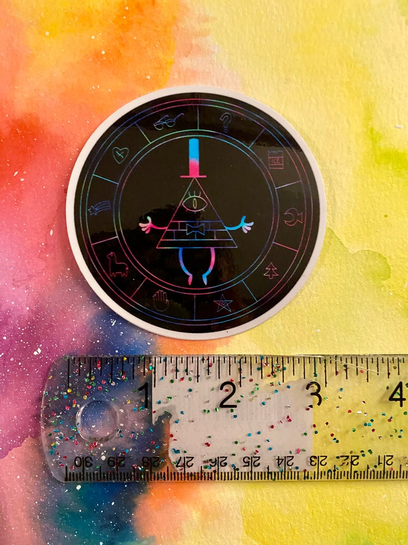 Bill Cipher Sticker - Etsy