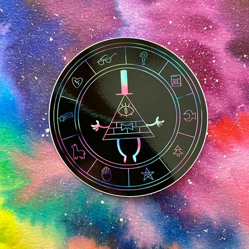 Bill Cipher Sticker Sheet - Etsy