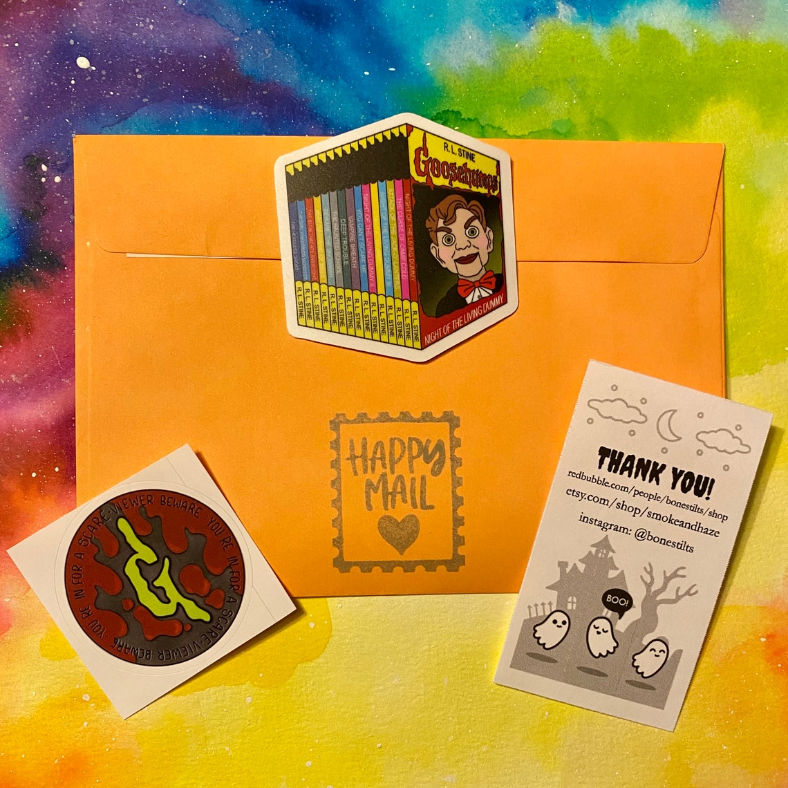 Goosebumps Vinyl Sticker | Etsy