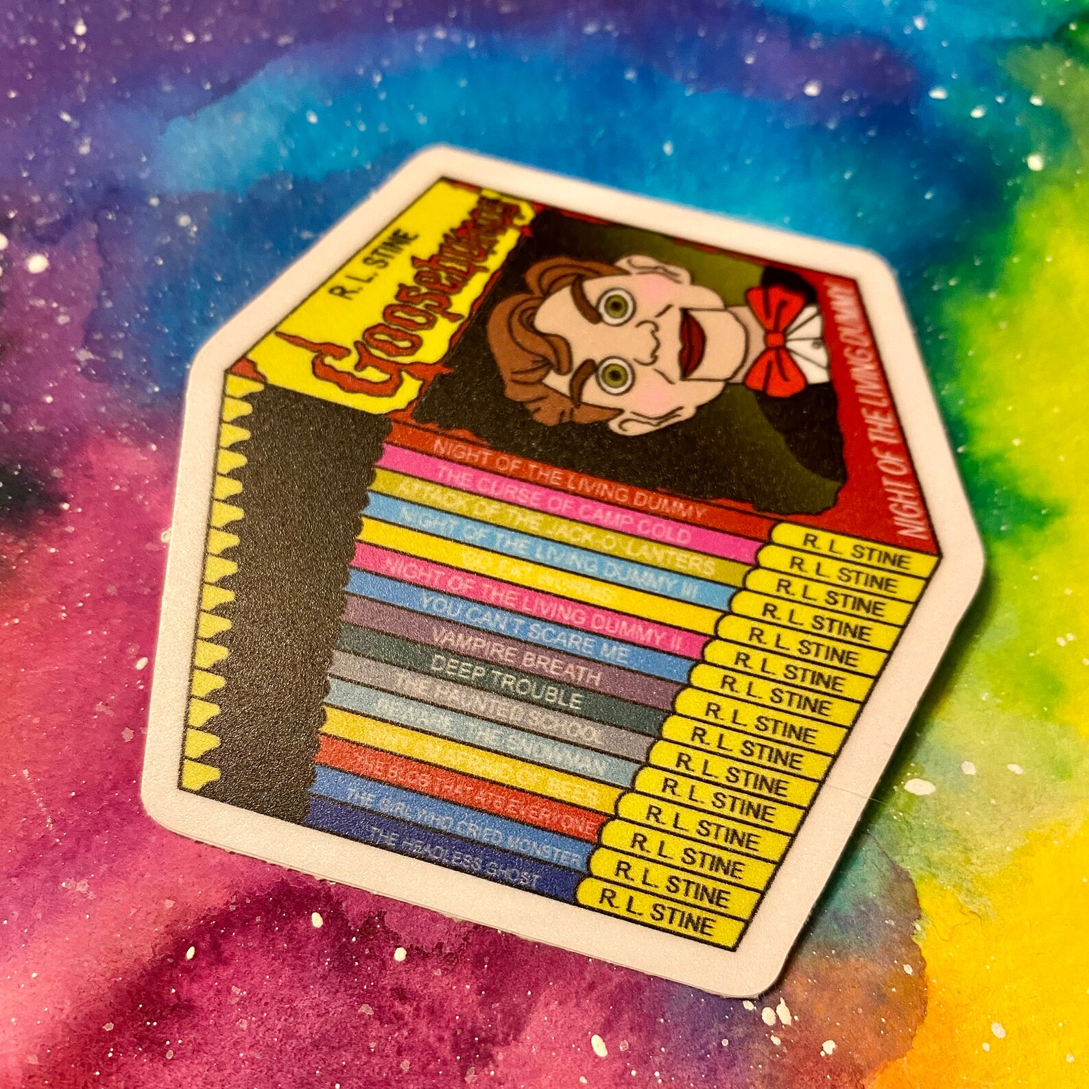 Goosebumps Vinyl Sticker | Etsy