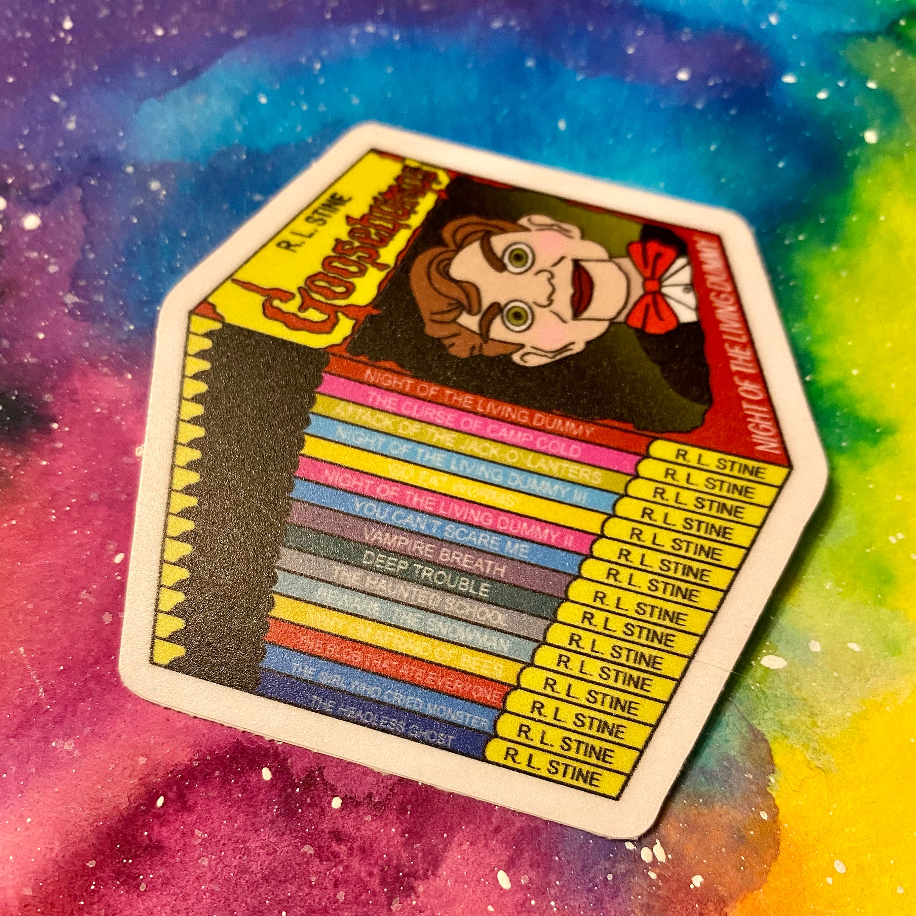 Goosebumps Vinyl Sticker - Etsy