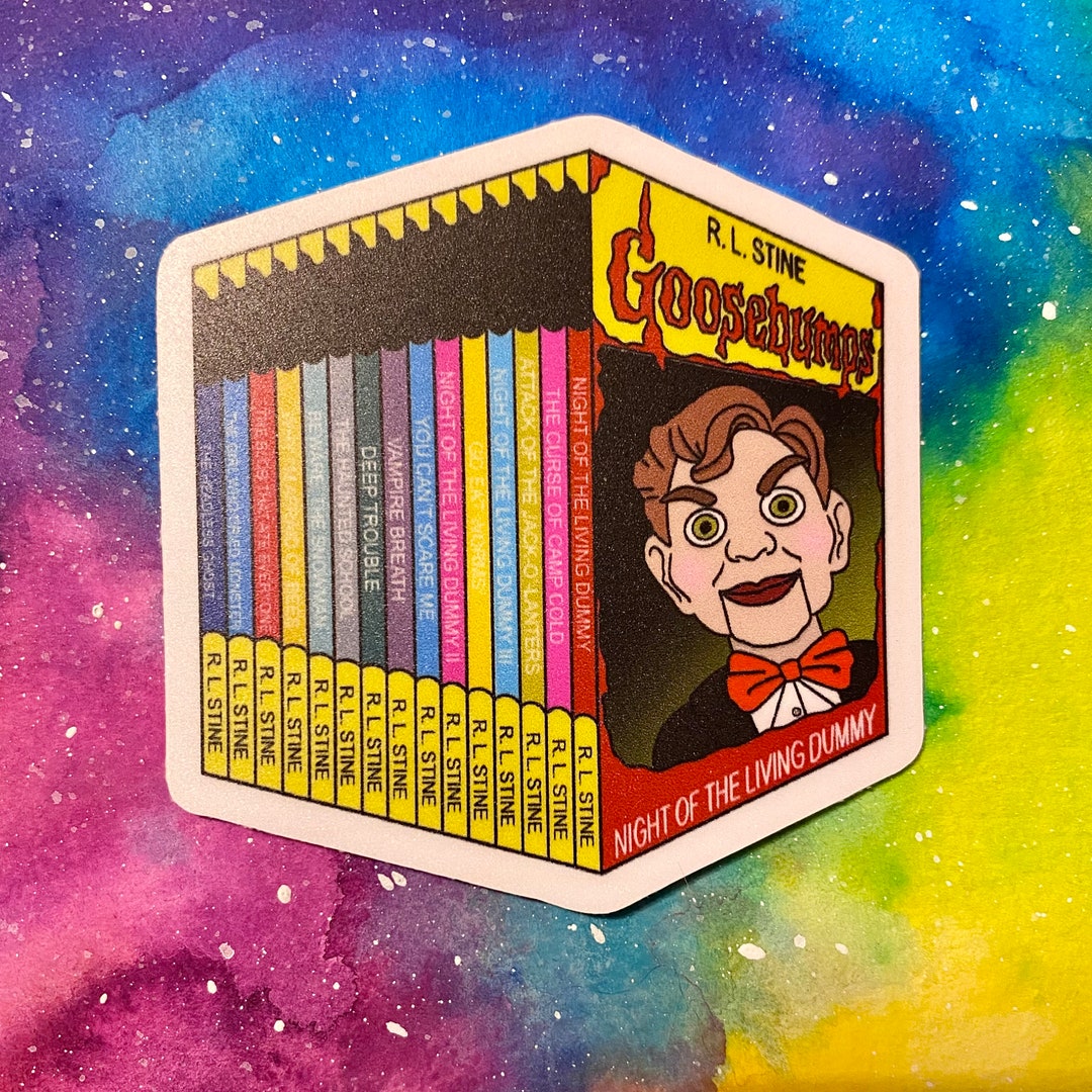 Goosebumps Vinyl Sticker - Etsy