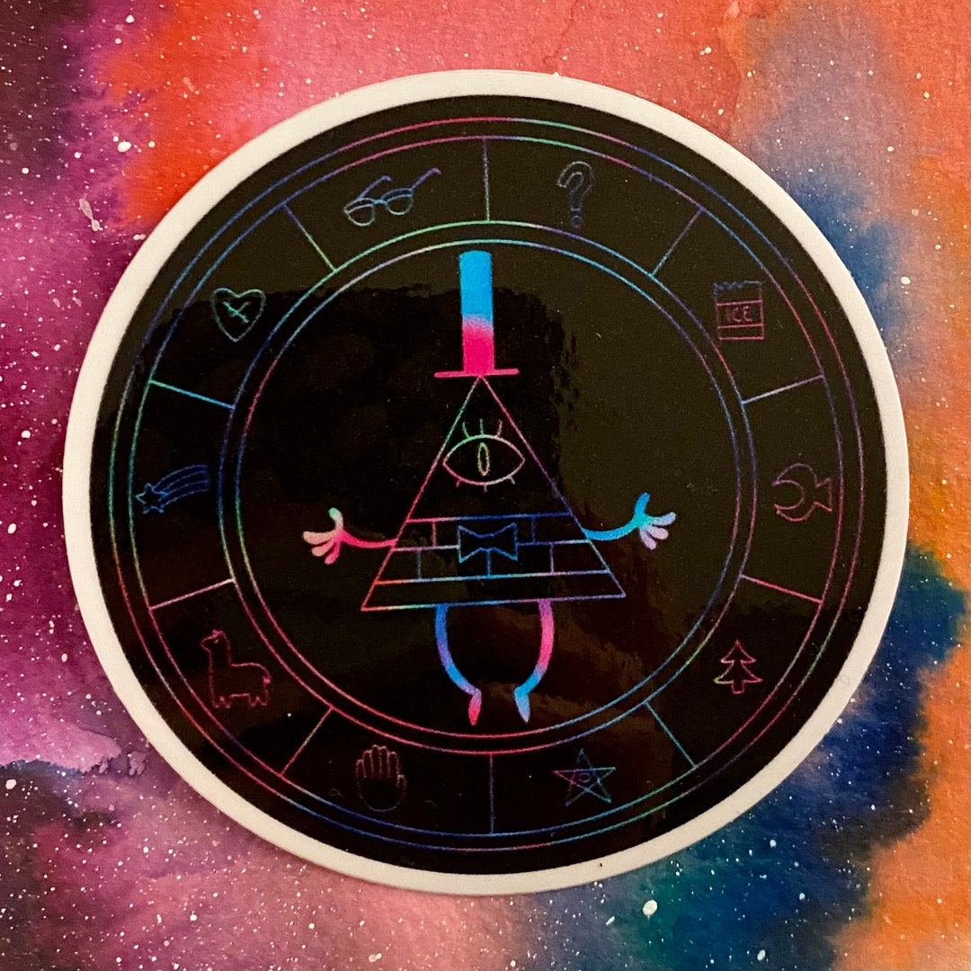 Bill Cipher Sticker - Etsy