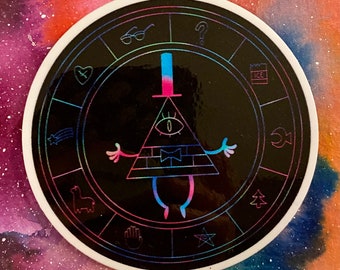 Baby Bill Cipher Gravity Falls Sticker - Etsy