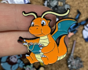 Dragonite Enamel Pin - Etsy