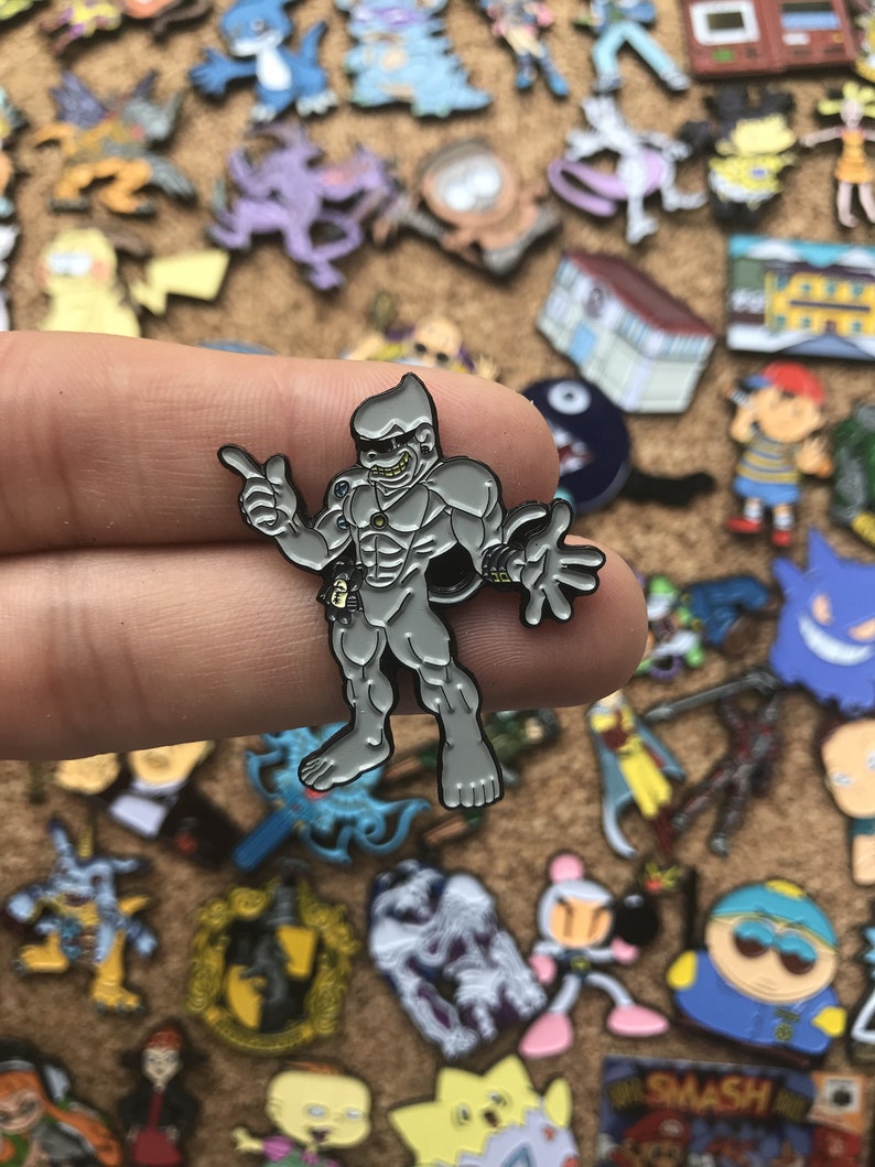 Metal Etemon Digimon Custom Enamel Pin Pins Pin Badge | Etsy