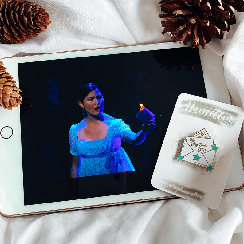 Eliza Hamilton Enamel Pin Burn Eliza Letter Eliza Schuyler - Etsy UK