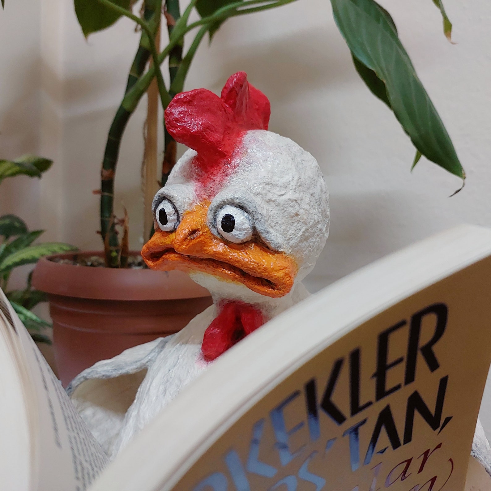 Funny Chicken Figurine Video Tutorial Making Chicken Sculpture Home ...