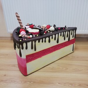 26 Giant Faux Cake Prop Food Model Oversize Sweets Faux Cake Decoration ...