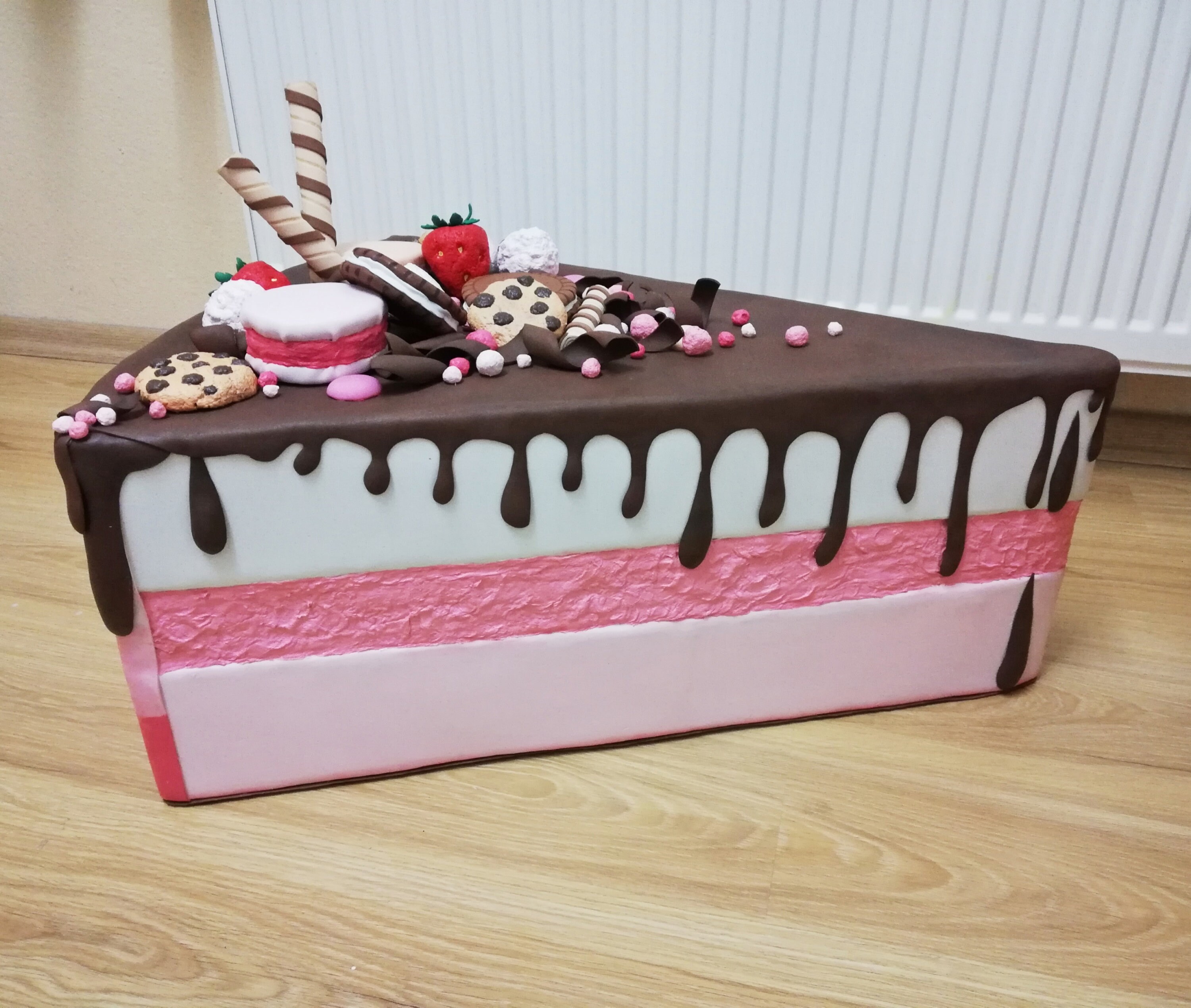 26 Giant Faux Cake Prop Food Model Oversize Sweets Faux Cake Decoration ...