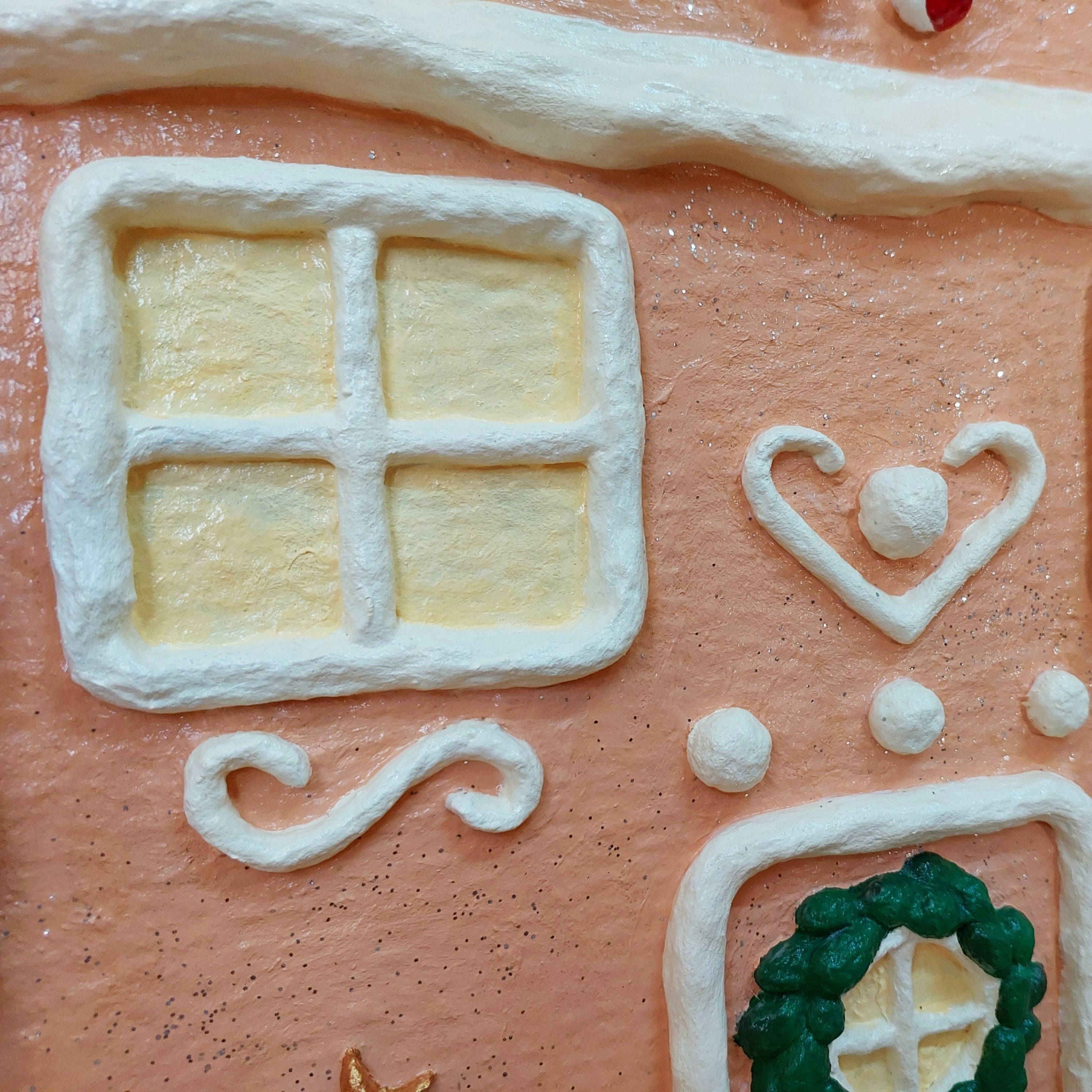 22 Gingerbread House Christmas Wall Ornament Home Decor Christmas Wall ...