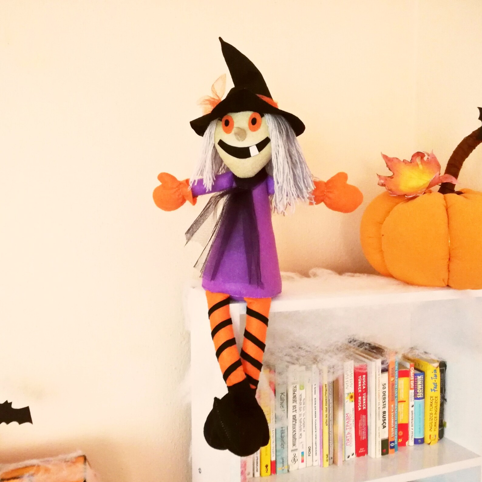 PDF Pattern Halloween Witch, Felt Witch, Halloween Decorations, Hand ...