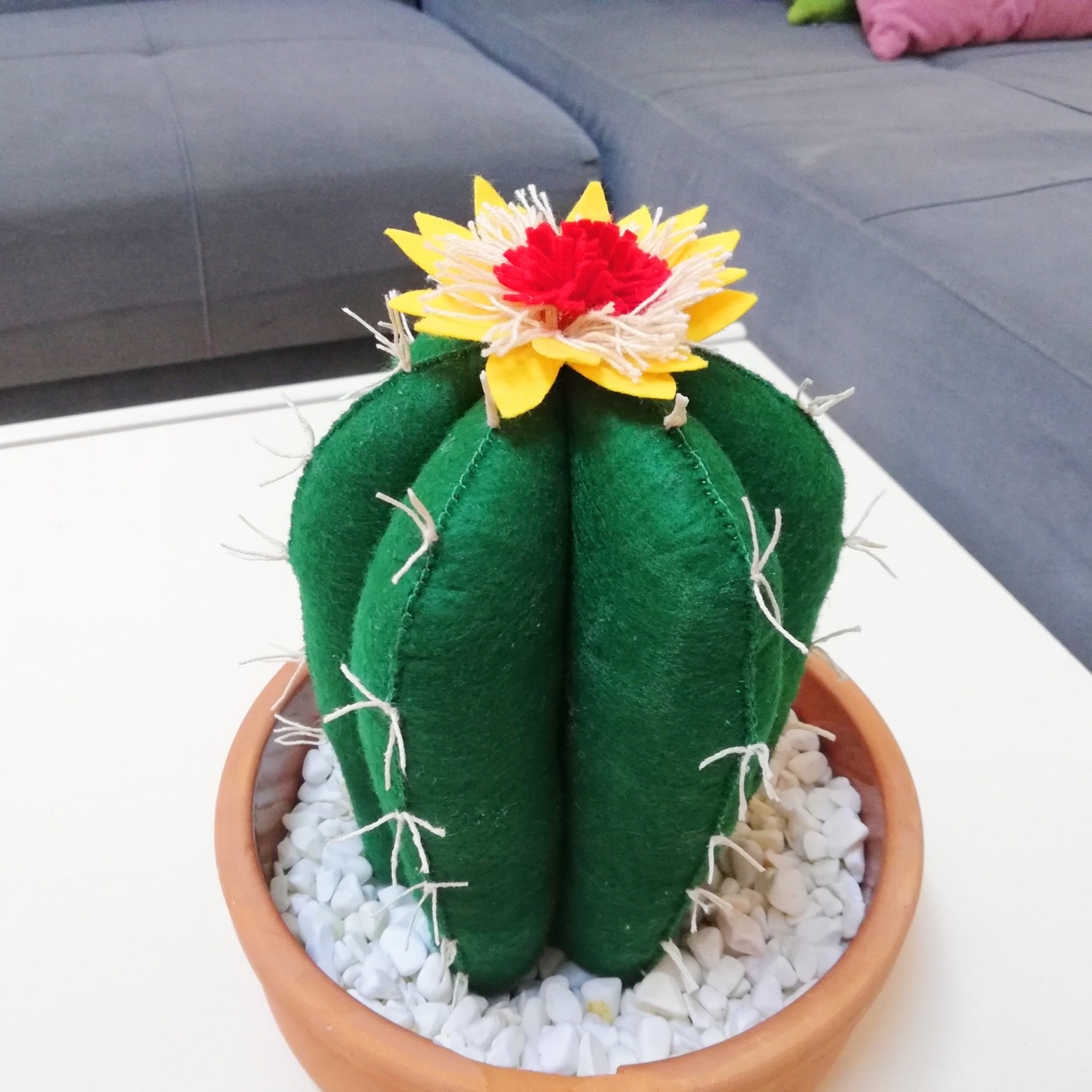 Felt Succulent Cactus Sewing Pattern: Retro Home Decor (PDF Pattern) - Etsy