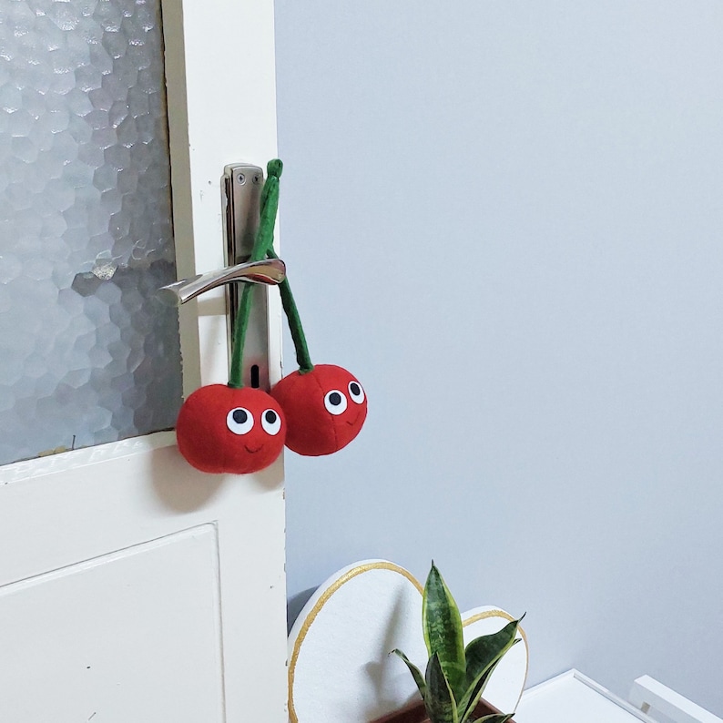 Felt Cherry PDF Pattern: Hand Sewn Toy & Ornament (video Tutorial) - Etsy