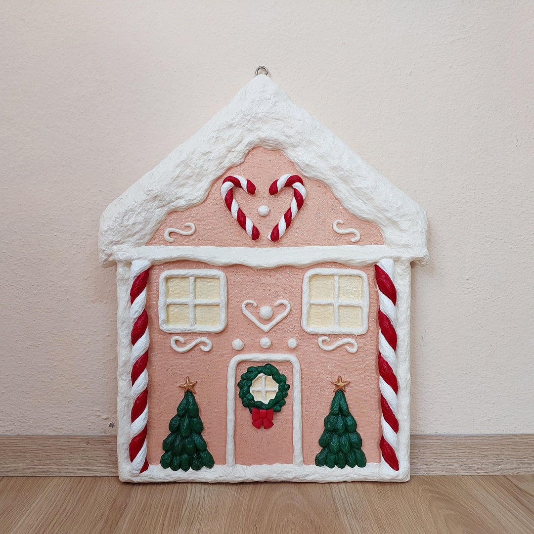 22 Gingerbread House Christmas Wall Ornament Home Decor Christmas Wall ...