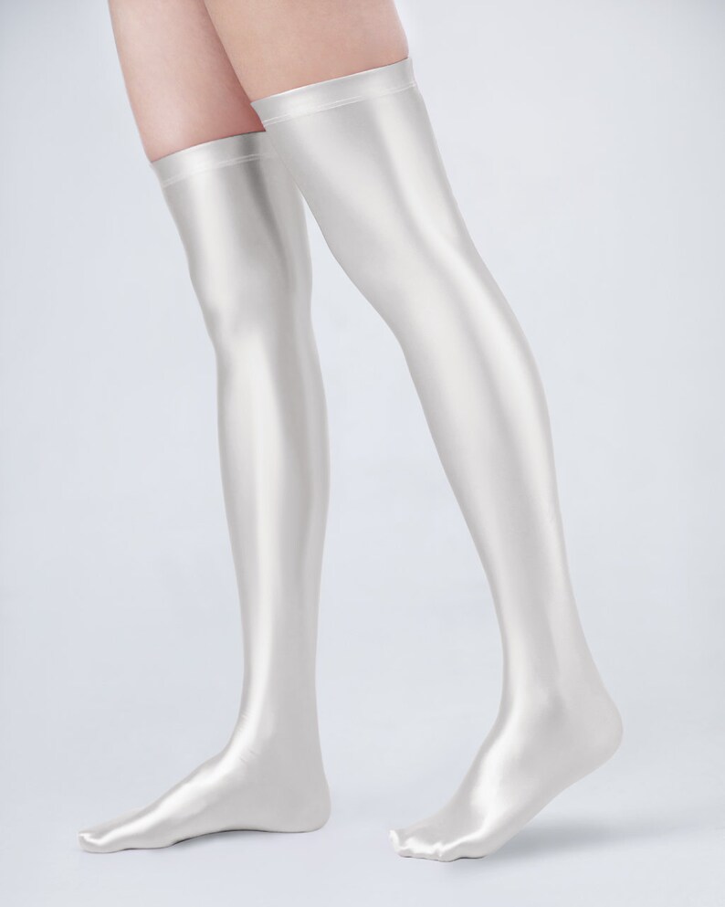 Amoresy Satin Silk Shiny Lycra Glossy Opaque Shiny Silky Kulticolor
