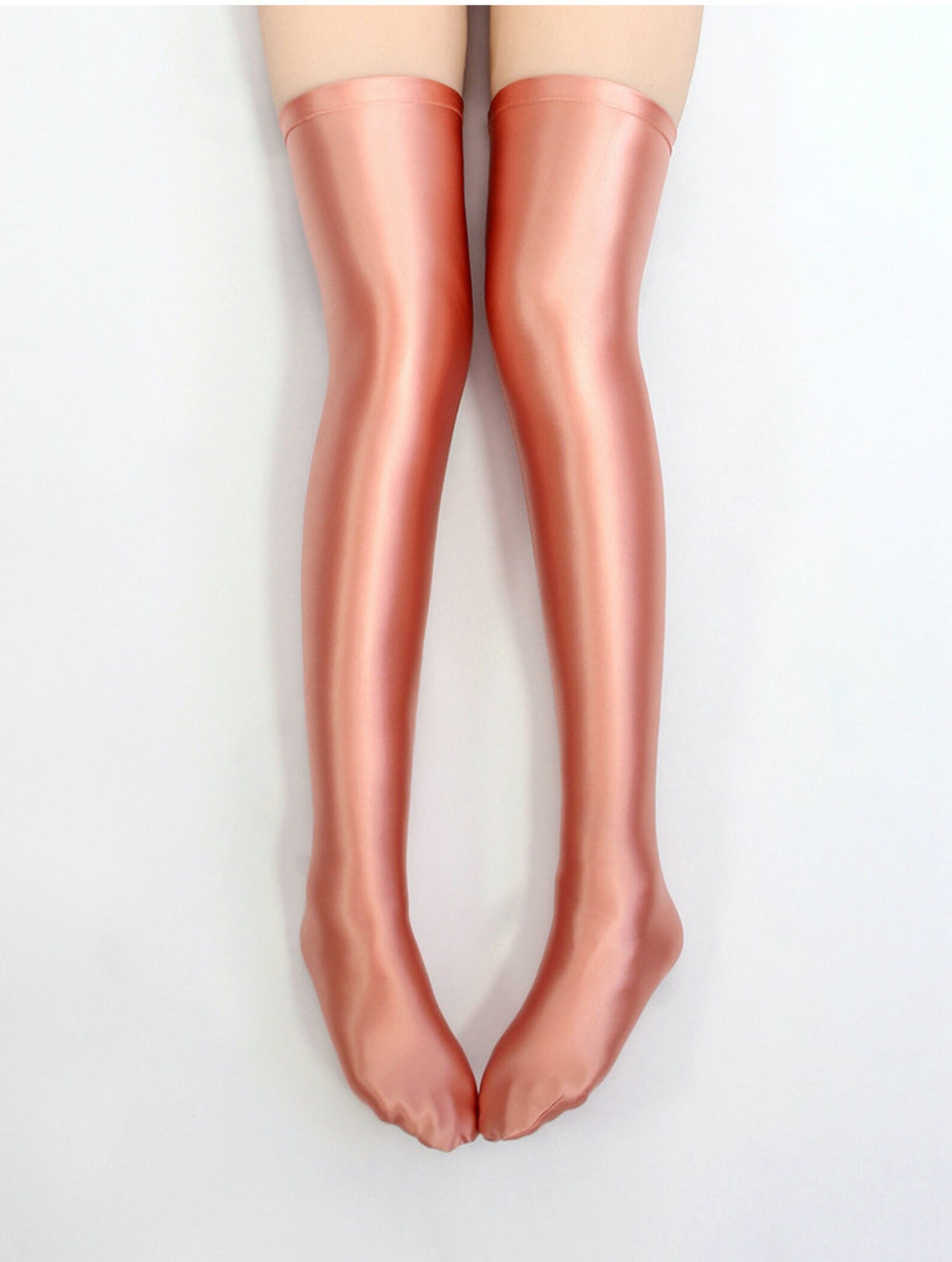 Satin Shiny Lycra Glossy Opaque Knee Socks Shiny Tights Sexy Etsy