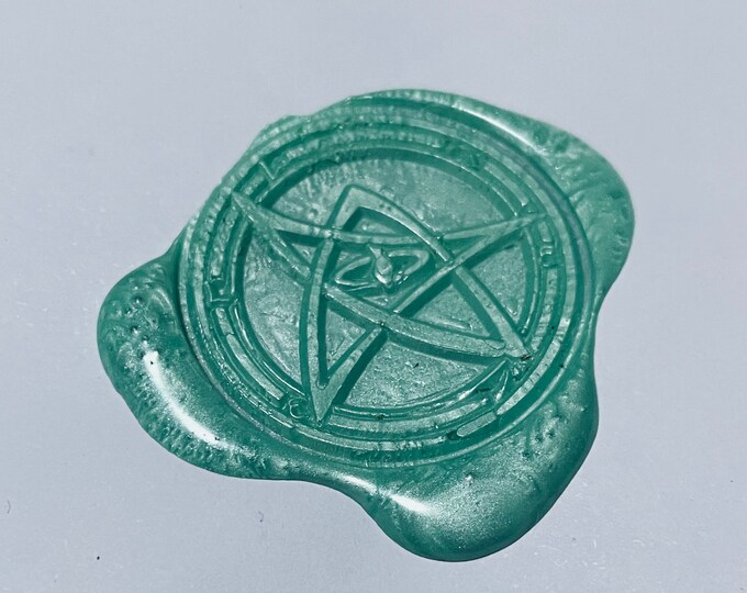 The Elder Sign With Cycle Seal Wax Stamp From Cthulhu Mythos - Etsy