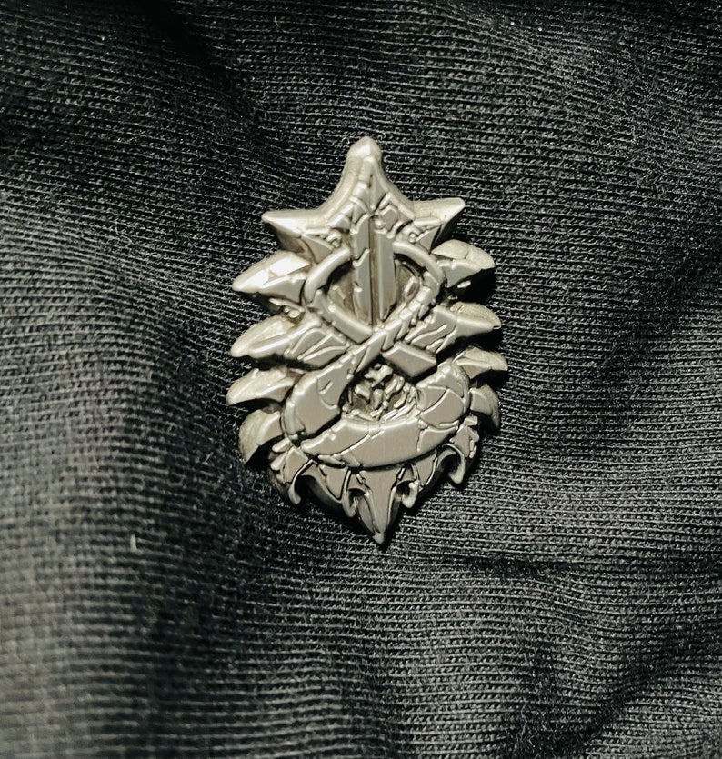 Starcraft 2 Protoss Symbol Pin Inspired by Starcraft 2, Protoss Logo - Etsy