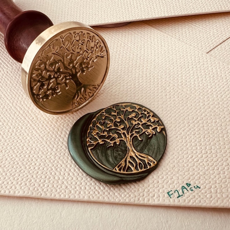 Tree of Life Symbol Seal Wax Stamp - Etsy