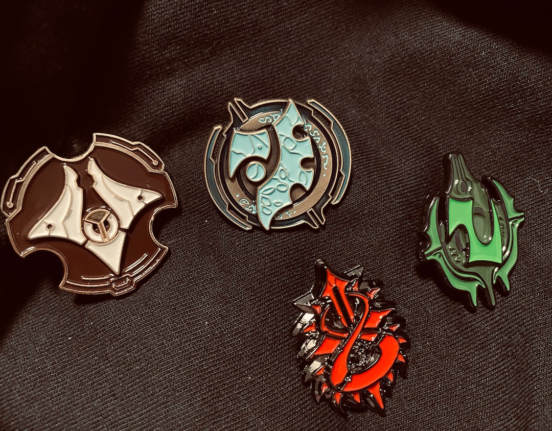 Starcraft 2 Protoss Symbol Pin Inspired by Starcraft 2, Protoss Logo ...