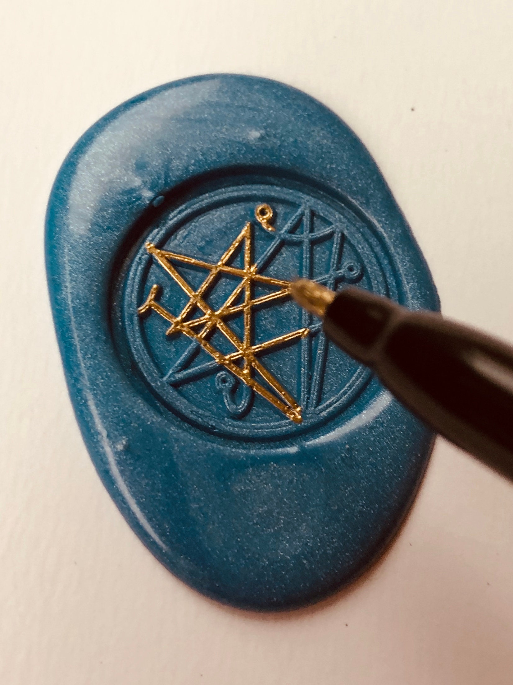 The Necronomicon Seal Wax Stamp From Cthulhu Mythos, Call of Cthulhu ...