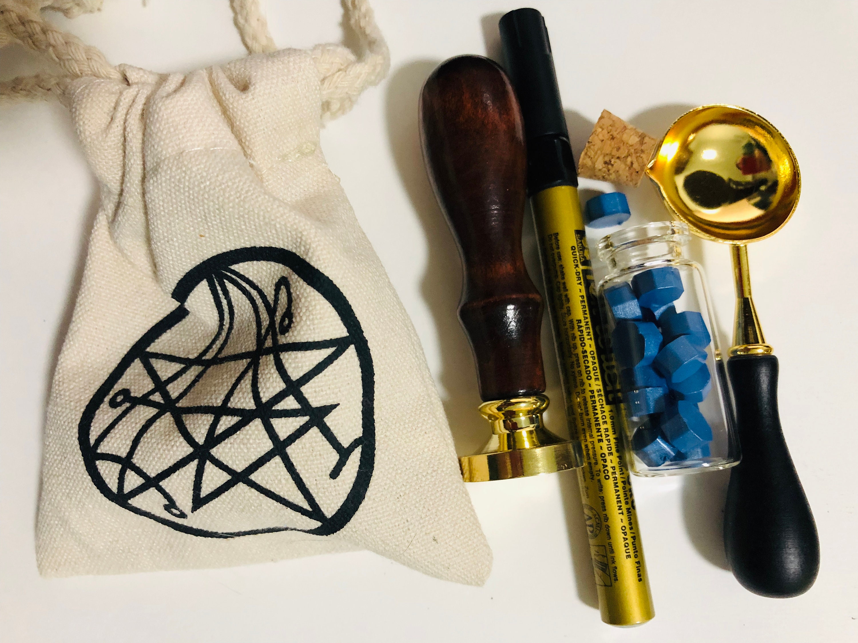 The Necronomicon Seal Wax Stamp From Cthulhu Mythos Call of | Etsy