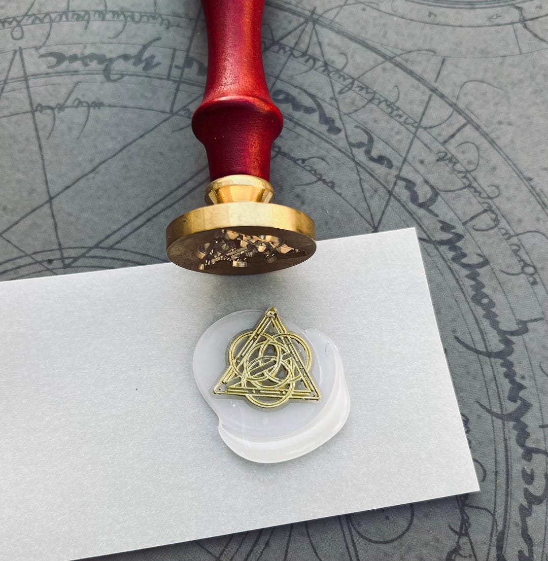 Golden Order Law of Regression Symbol Wax Seal Stamp - Etsy