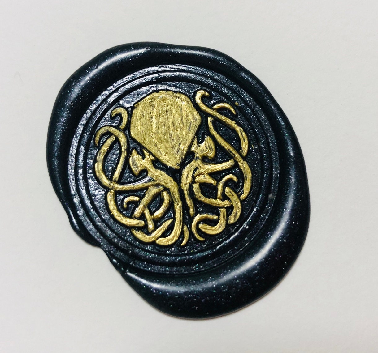 Cthulhu Octopus Symbol Seal Wax Stamp - Etsy