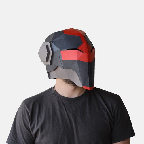 Low Poly FACE MASK PAPERCRAFT 3D Polygonal Diy Masquerade - Etsy