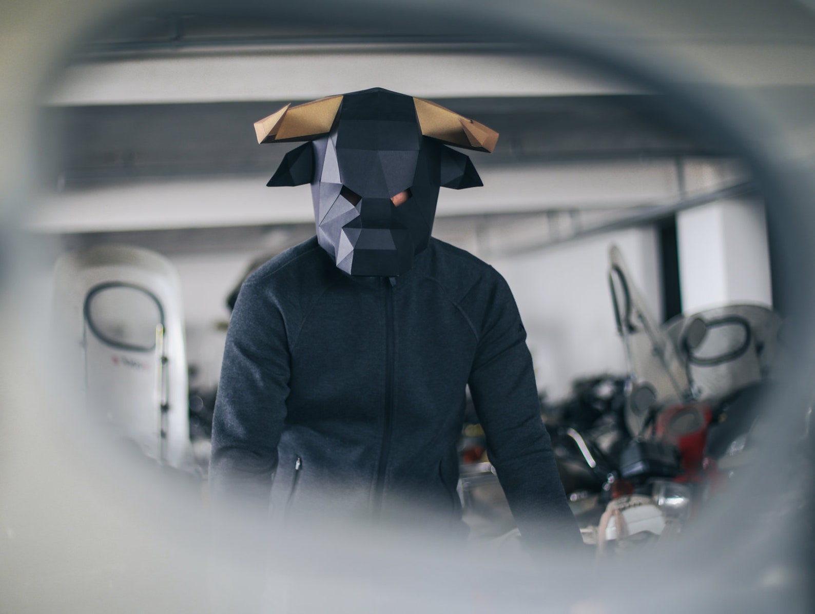 DIY Low Poly Bull Mask Low Poly Red Bull Maskdiy Printable - Etsy Canada