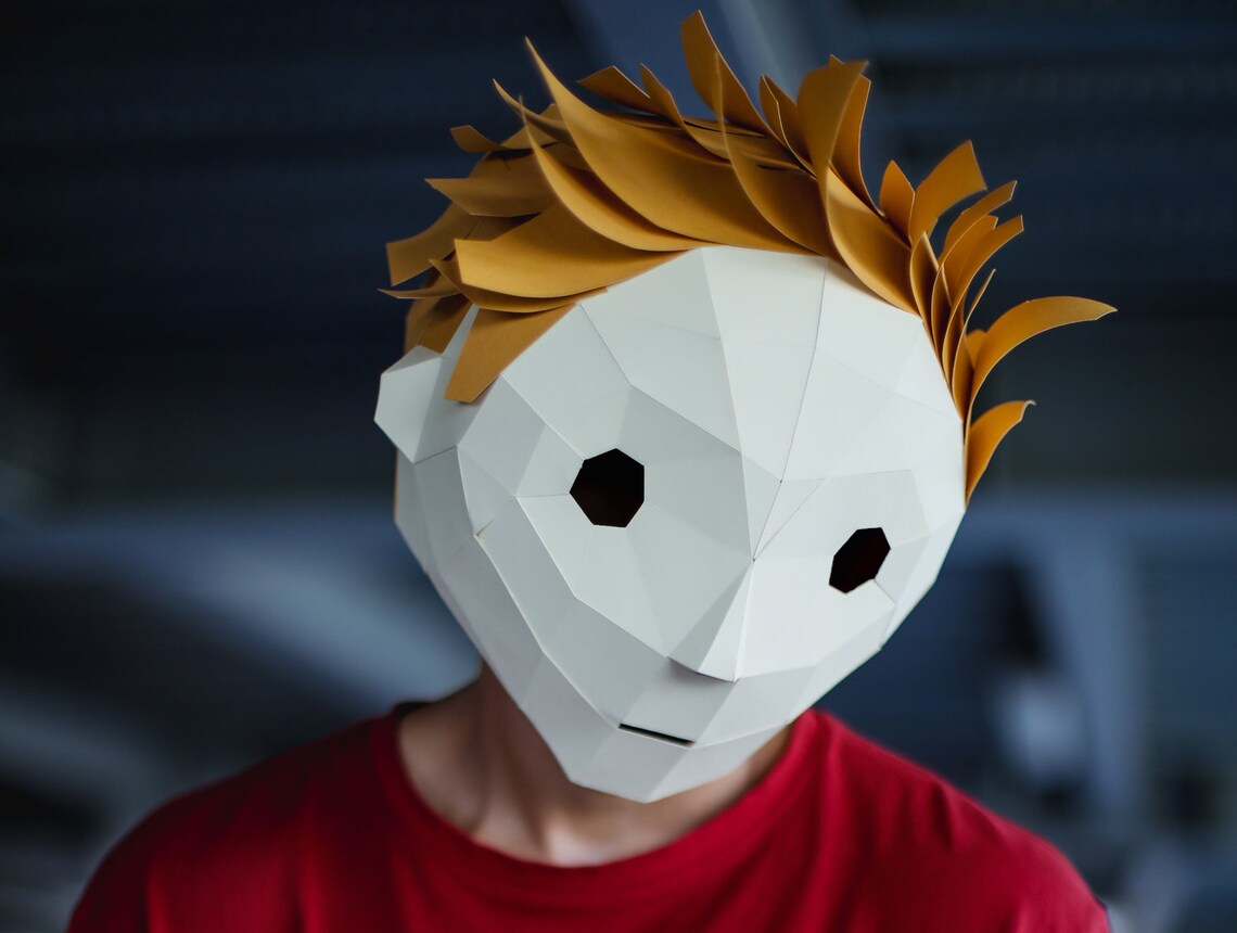 DIY Low Poly Little Prince Mask Little Prince Mask - Etsy