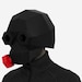 Gas Mask, DIY Lowpoly Gas Mask, Papercraft Template, 3D Low Poly Masks ...