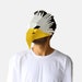 DIY Low Poly Eagle Mask, Eagle Mask, Papercraft Template, 3D Low Poly ...
