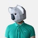 DIY Low Poly Koala Mask, Papercraft Template, 3D Low Poly Masks ...