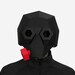 Gas Mask, DIY Lowpoly Gas Mask, Papercraft Template, 3D Low Poly Masks ...