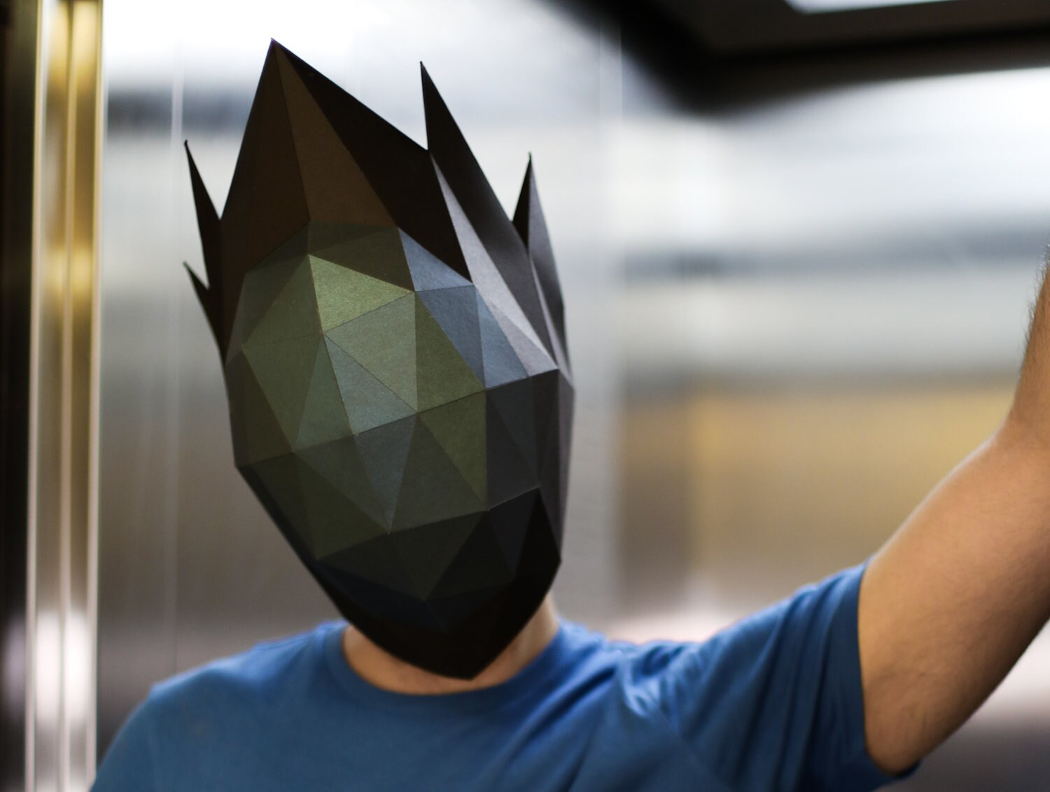 Anime Mask Anime Costume 3D Paper Craft Template Halloween - Etsy