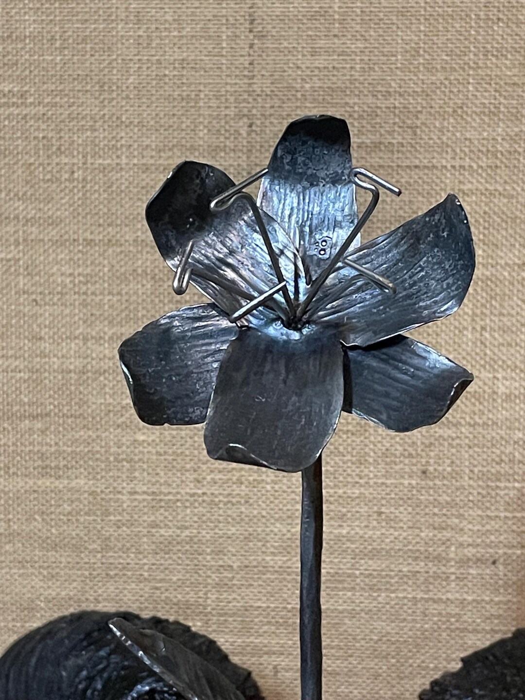 Hand Forged Flower - Etsy