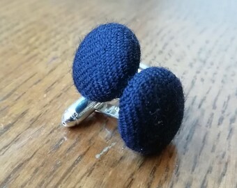 Fabric Cufflinks | Etsy UK