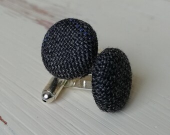 Fabric Cufflinks | Etsy UK