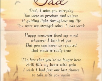 Beautiful A4 mum Graveside Memorial Mourning Poem - Etsy