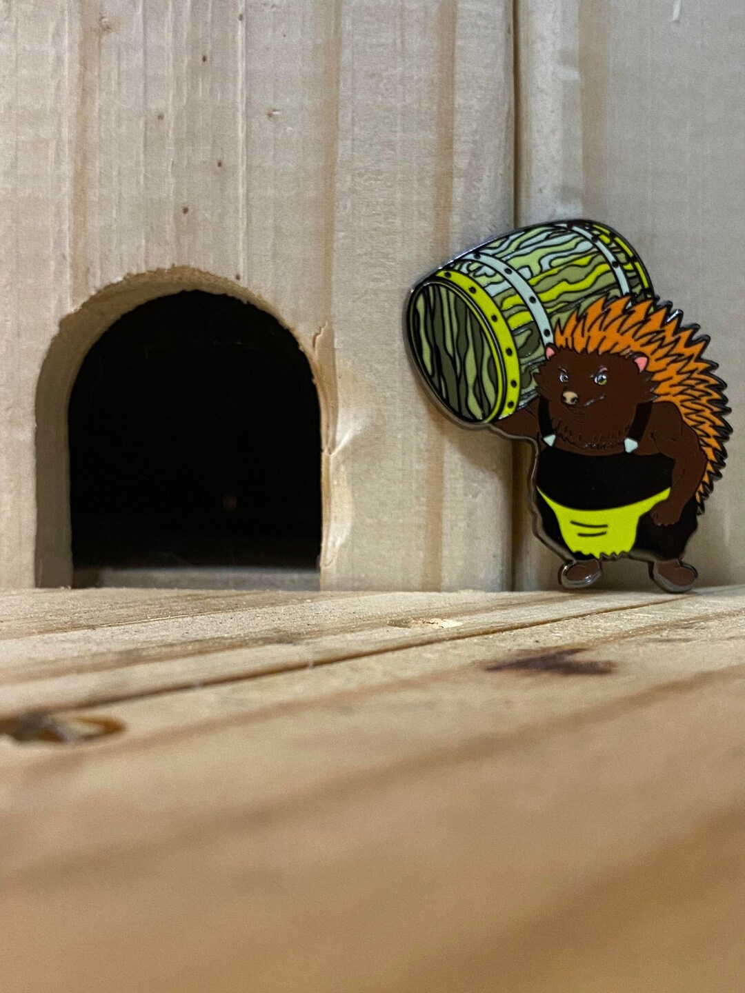 Spike the Brewmaster LE20 Ginger Beer Hard Enamel Pin - Etsy