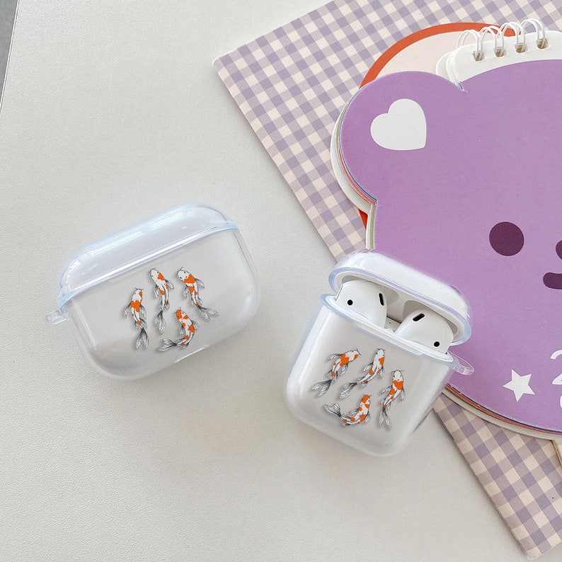 Koi Fish Airpods Pro Case Airpods 2 Case Airpods Case Airpods - Etsy