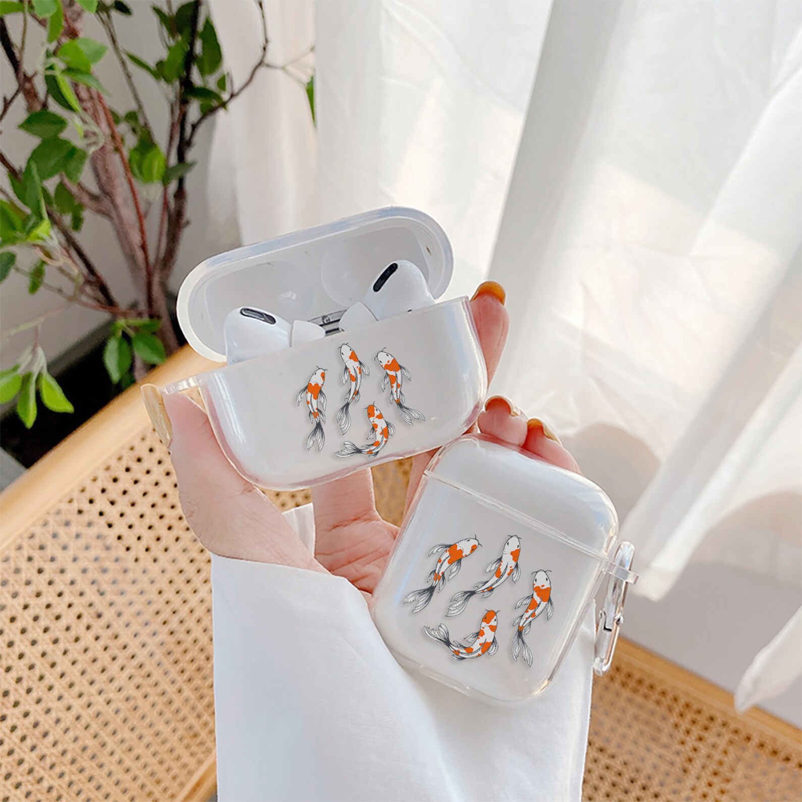 Koi Fish Airpods Pro Case Airpods 2 Case Airpods Case Airpods - Etsy