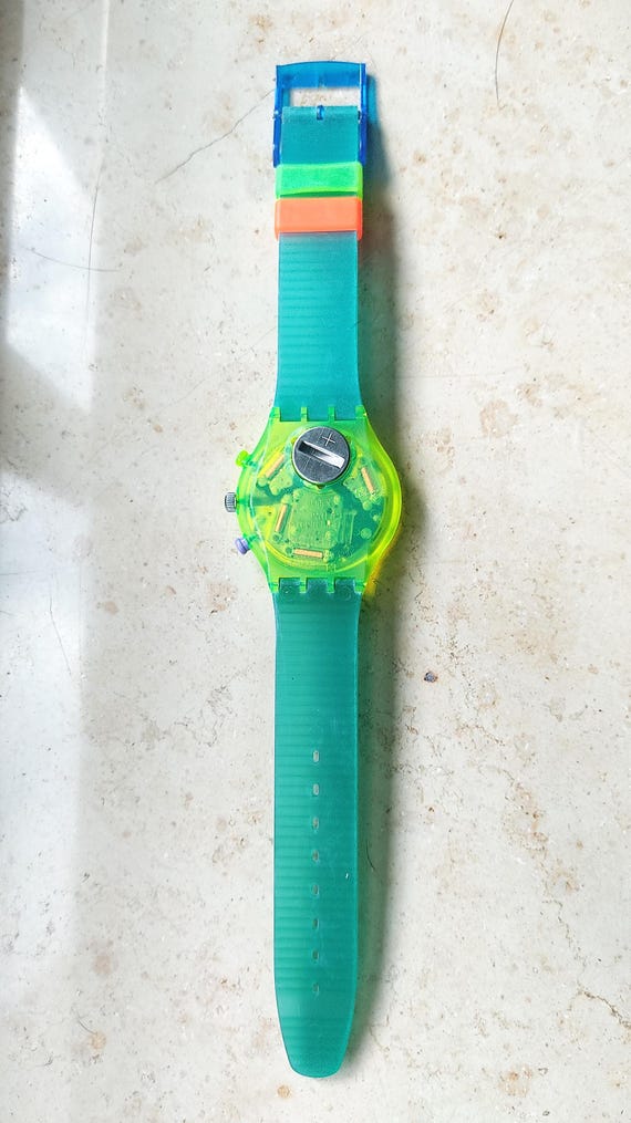 Swatch Chrono, Neo-Wave SCJ100, 1991 - Gem